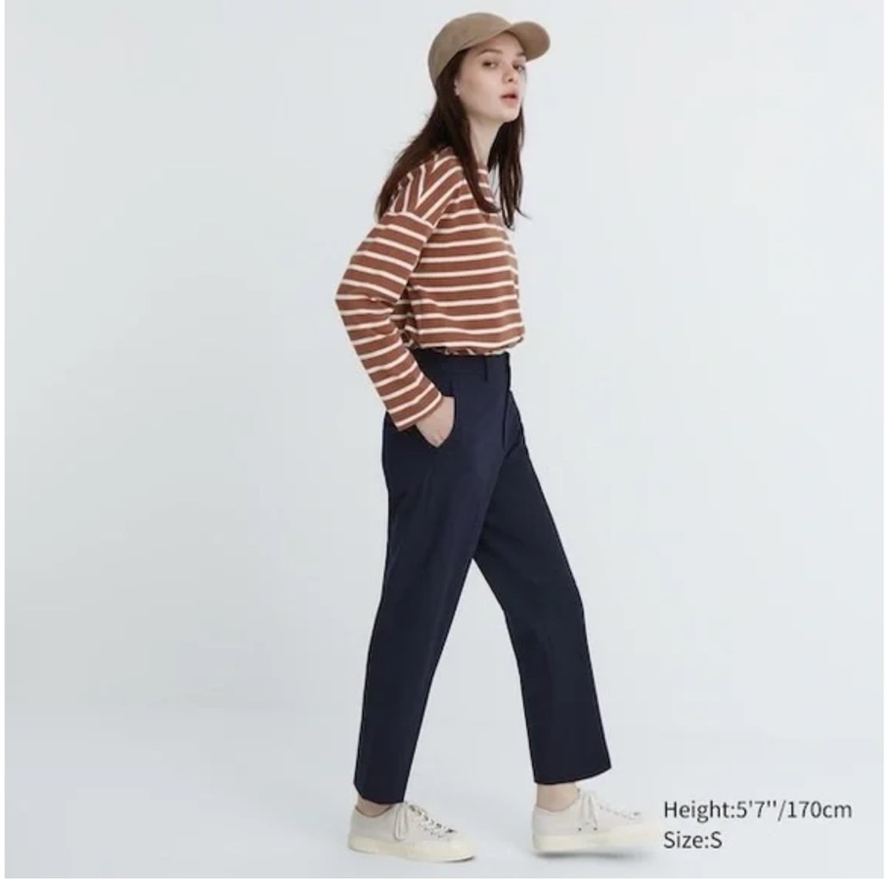 Uniqlo 2-Way Stretch Smart Ankle Pants - Gem